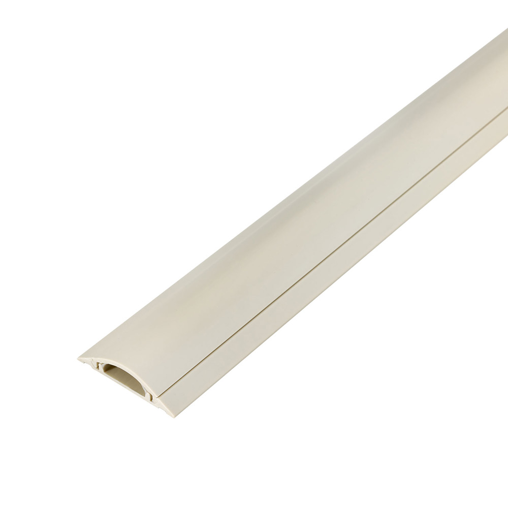 エルパ(ELPA) 床用 モール ベーシック 1m テープなし 1号 アイボリー UDN1-1C ｜ エルパ・ダイレクト