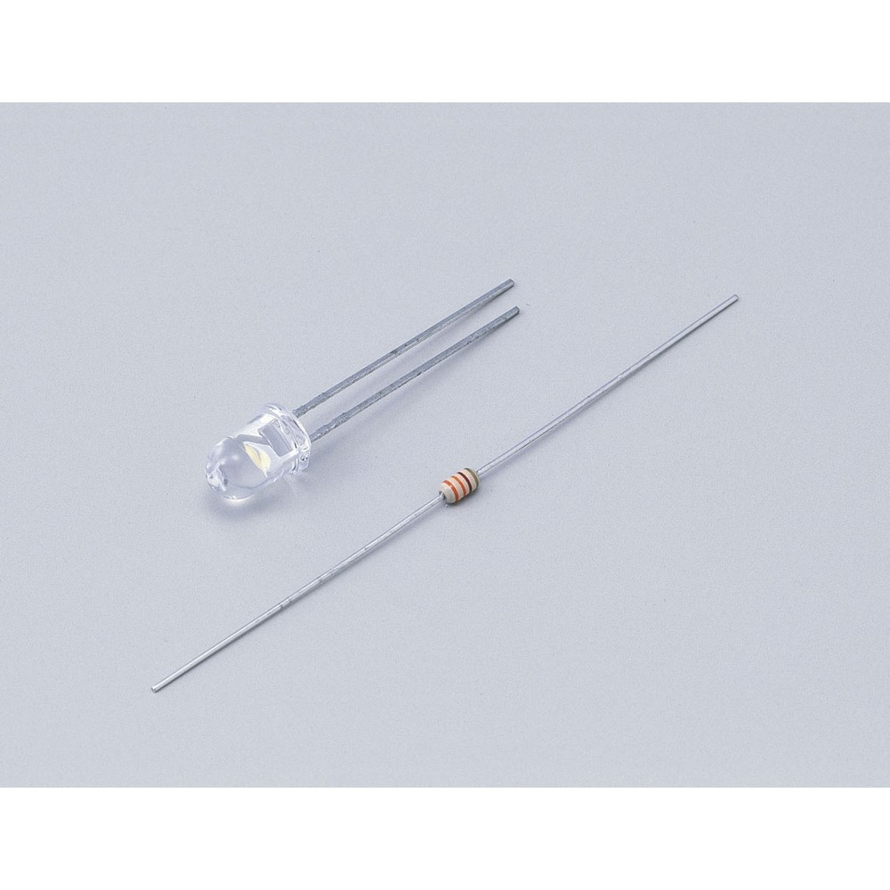 エルパ(ELPA) LED 発光ダイオード φ 5mm ホワイト HK-LED5H(W) ｜ エルパ・ダイレクト