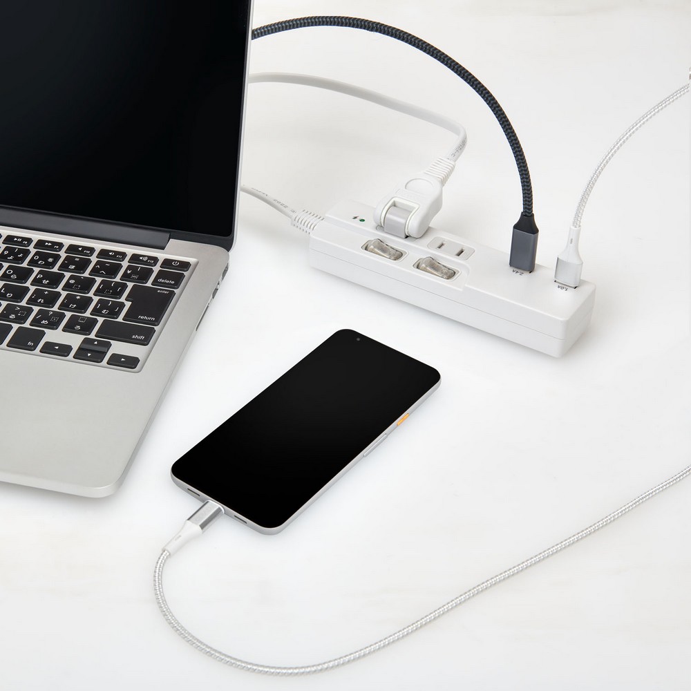 エルパ(ELPA) 電源タップ 個別スイッチ AC2個口 USB-A×2 コード長2m 雷ガード WBK-2232SUA(W) ｜ エルパ・ダイレクト