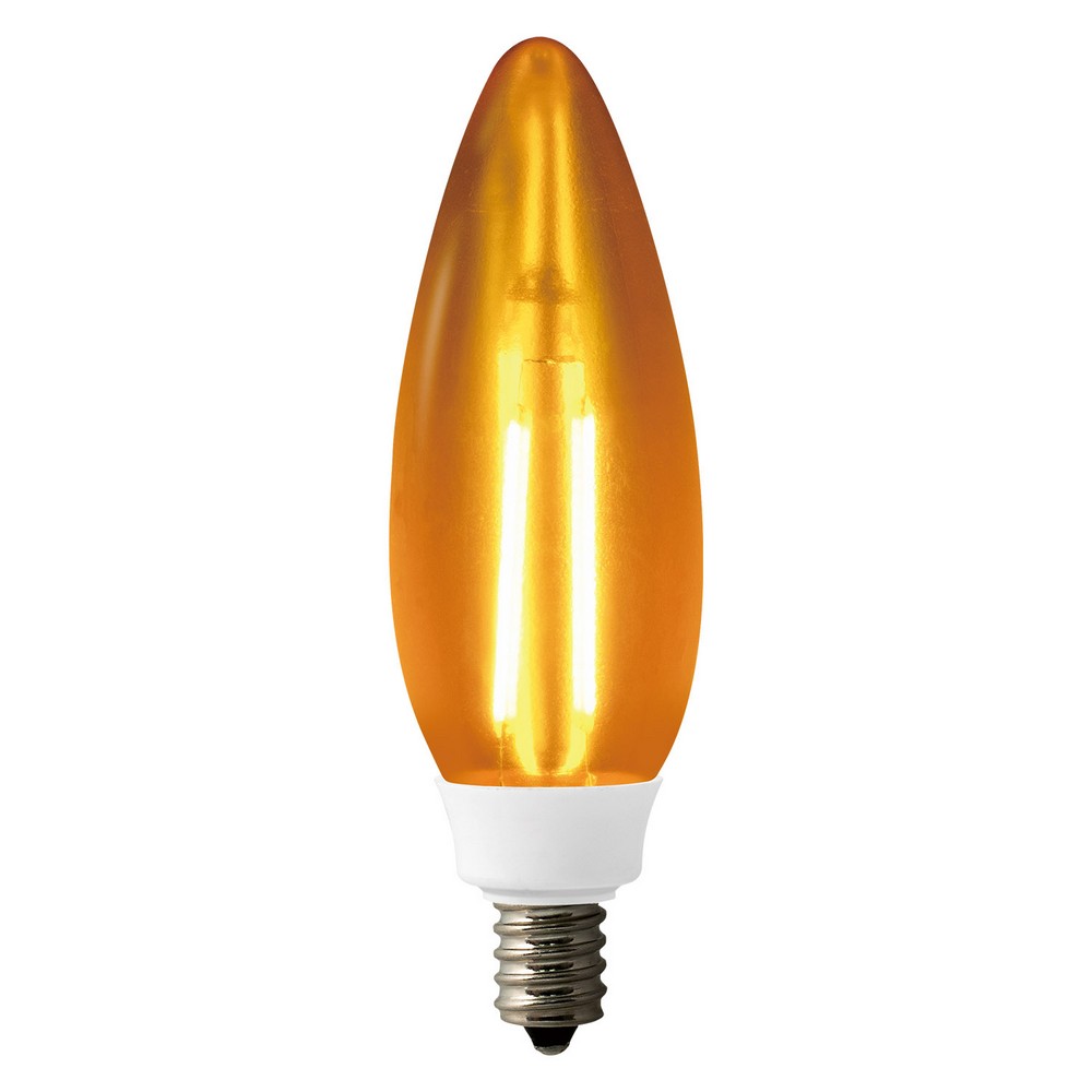 エルパ(ELPA) フィラメントLED電球 シャンデリア球 E12 25W形 キャンドル色 クリア LDC2CC-G-E12-F301 ｜ エルパ・ダイレクト